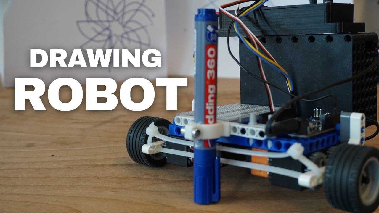 How to Make a Simple Drawing Robot: Code Arduino in Python!