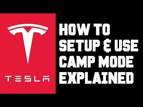 Tesla How To Turn On / Off Camp Mode - Tesla Camp Mode Features Explained