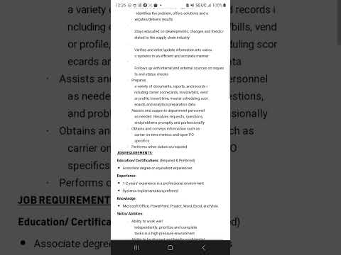 remote job hiring | logistics assistant | full-time | no degree