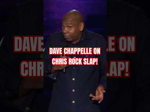 Dave Chappelle On Chris Rock Getting Slapped At The Oscars Awards!