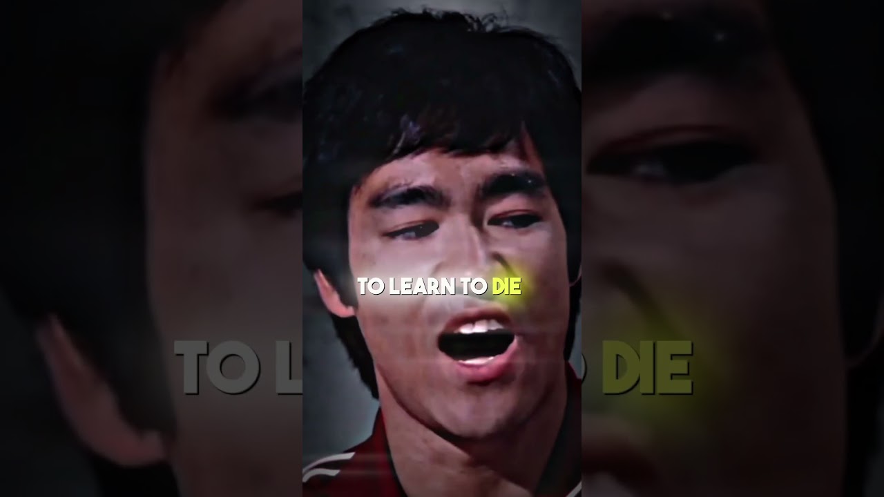 Learn the art of losing, dying- Bruce Lee #motivation #ulric