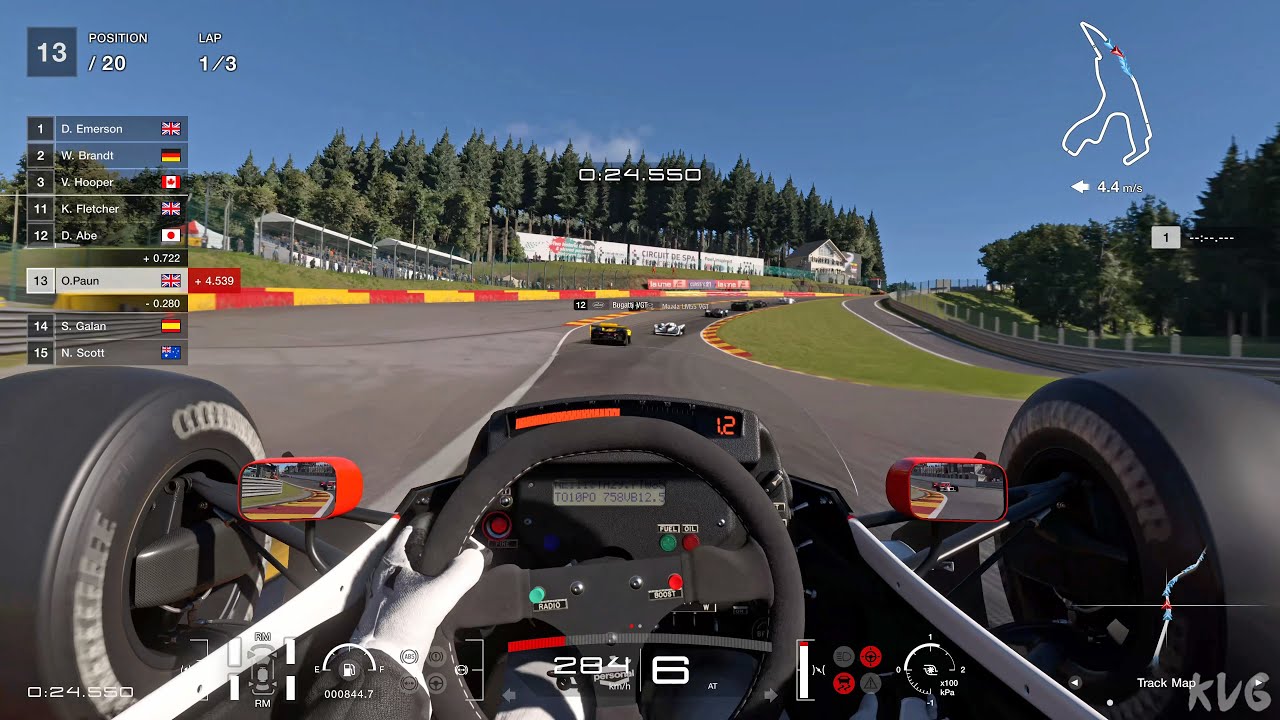 Gran Turismo 7 - McLaren MP4/4 1988 - Cockpit View Gameplay (PS5 UHD) [4K60FPS]