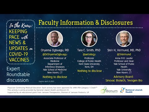 ⚡️ 🆕 #COVID19 Vaccines Twitter Expert Rountable 📽