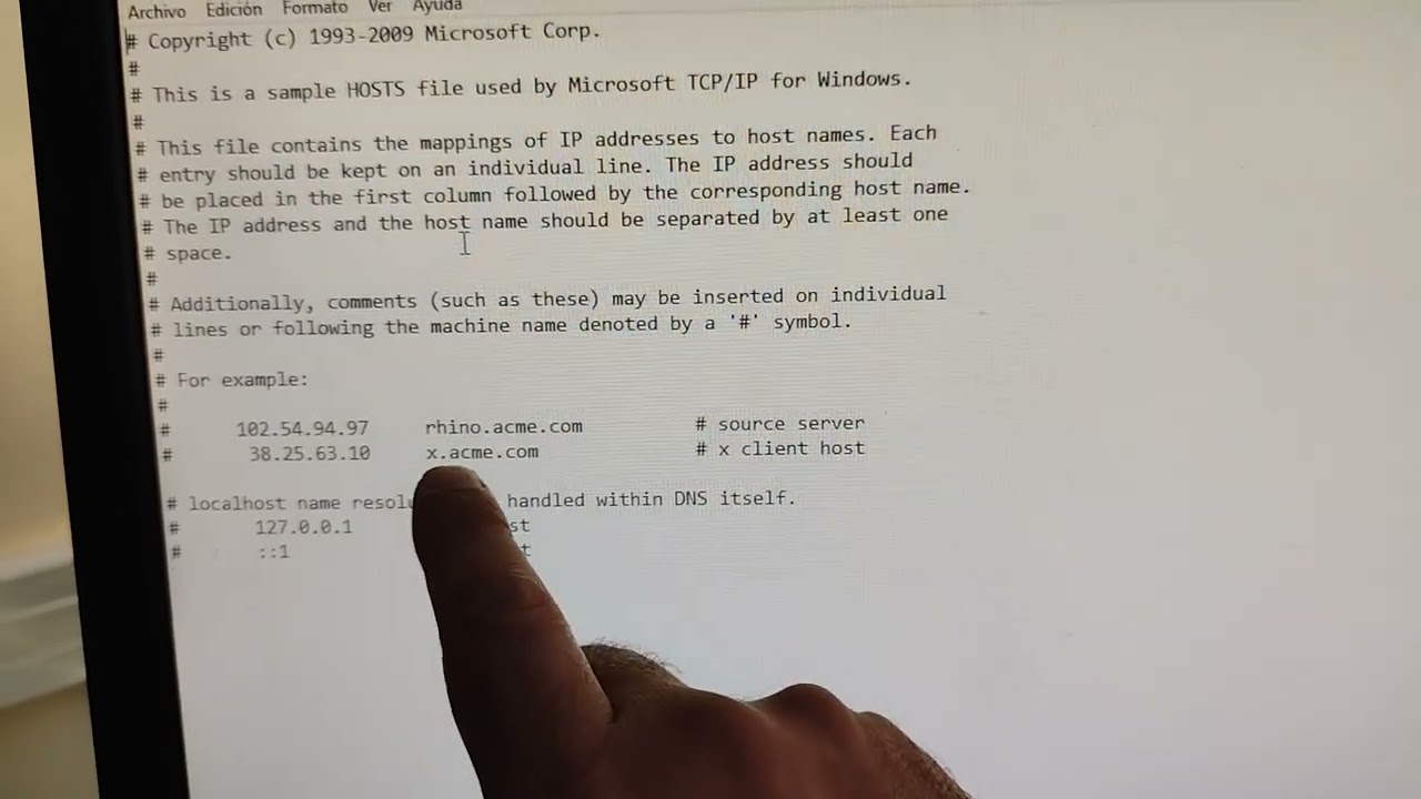 📑 Cómo modificar archivo HOST en windows 10, 11, 8, 7, Xp. ¿Que es el archivo HOST?.