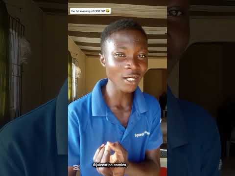 the full meaning of OBO 001😂 #funny #comedy #virqlvideo #makemefamous #fypviralシ