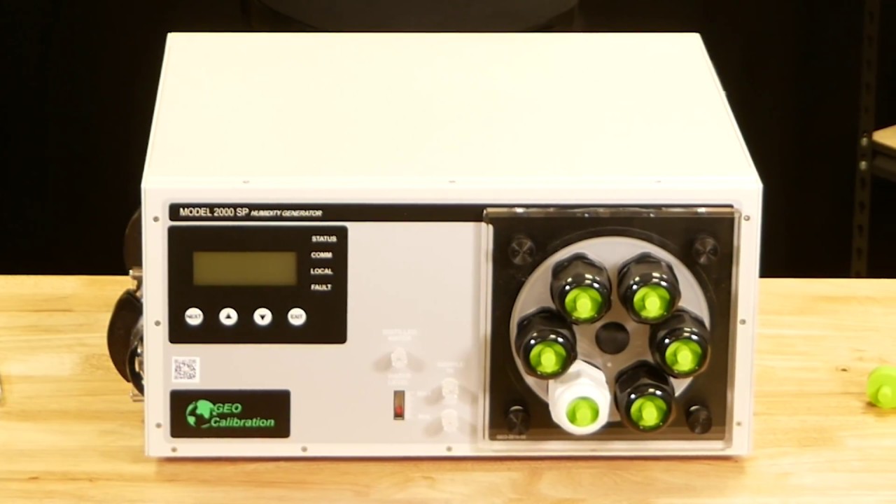 Model 2000 SP Humidity Generator - Quick Overview