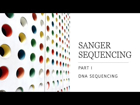Sanger's DNA Sequencing Method