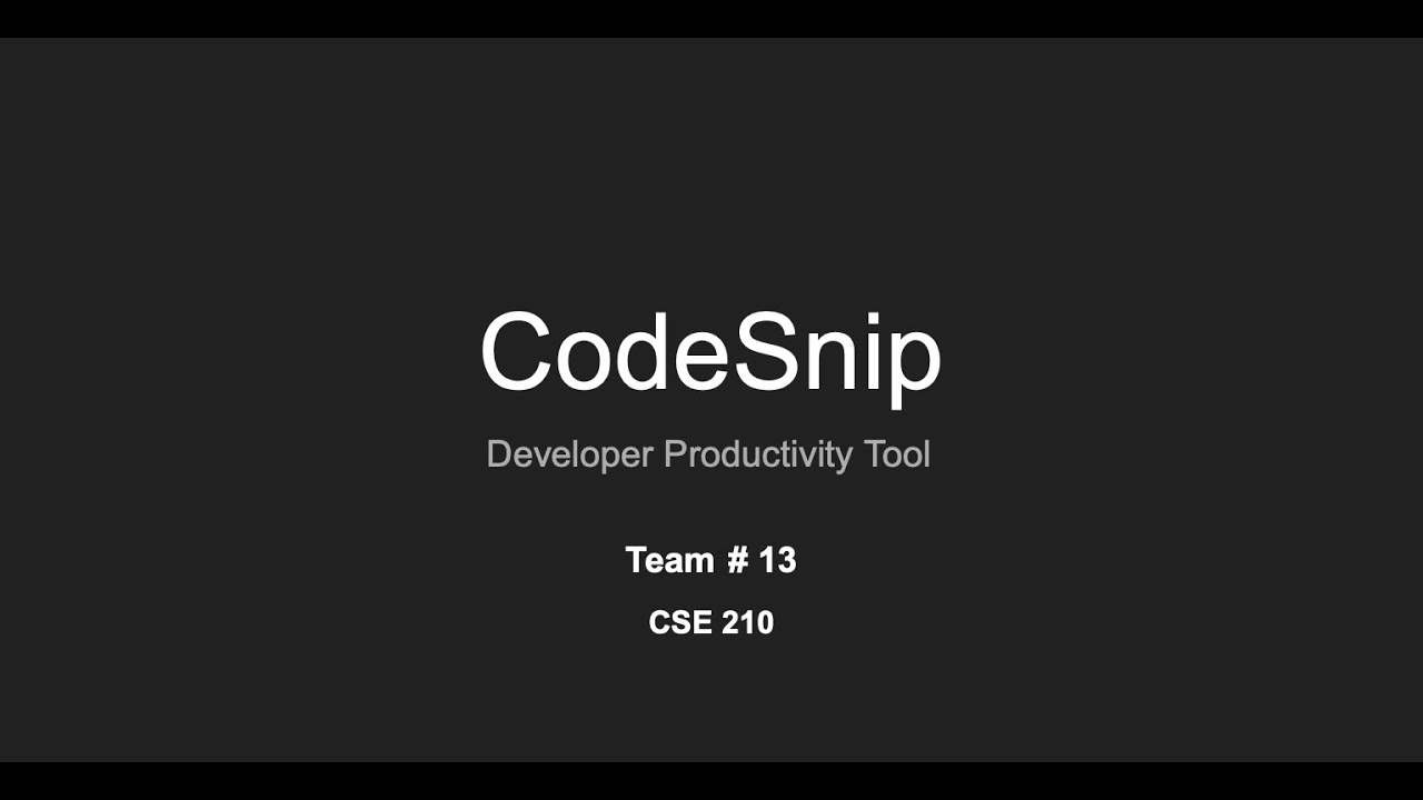 CSE 210: Project Lessons And Key Takeaways Team 13