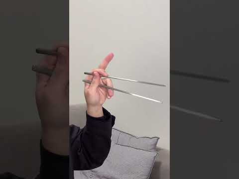 How to use chopsticks 🥢 | Korean culture