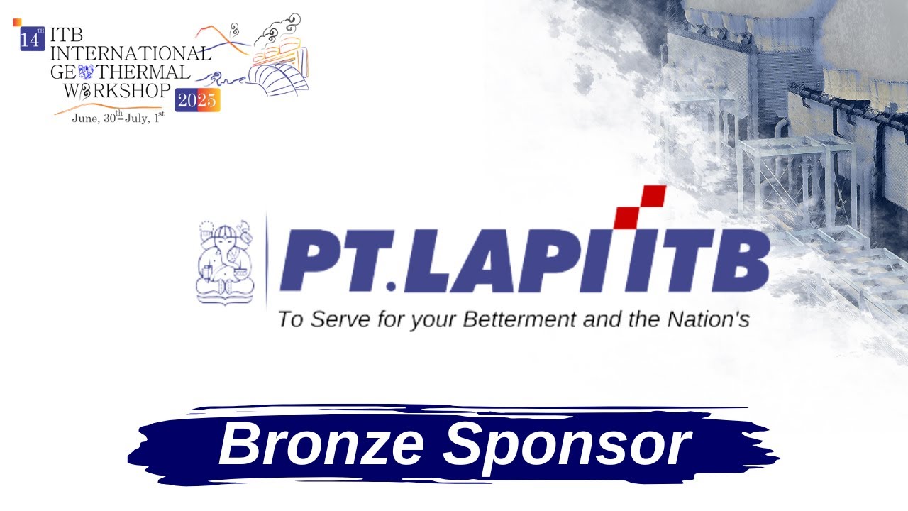 Sponsor Perunggu Lokakarya Geothermal Internasional ITB ke-14 2025: PT LAPI ITB