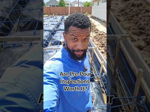 Are Pre-Pour Inspections Worth It? #thataintright #newconstruction #homeinspections