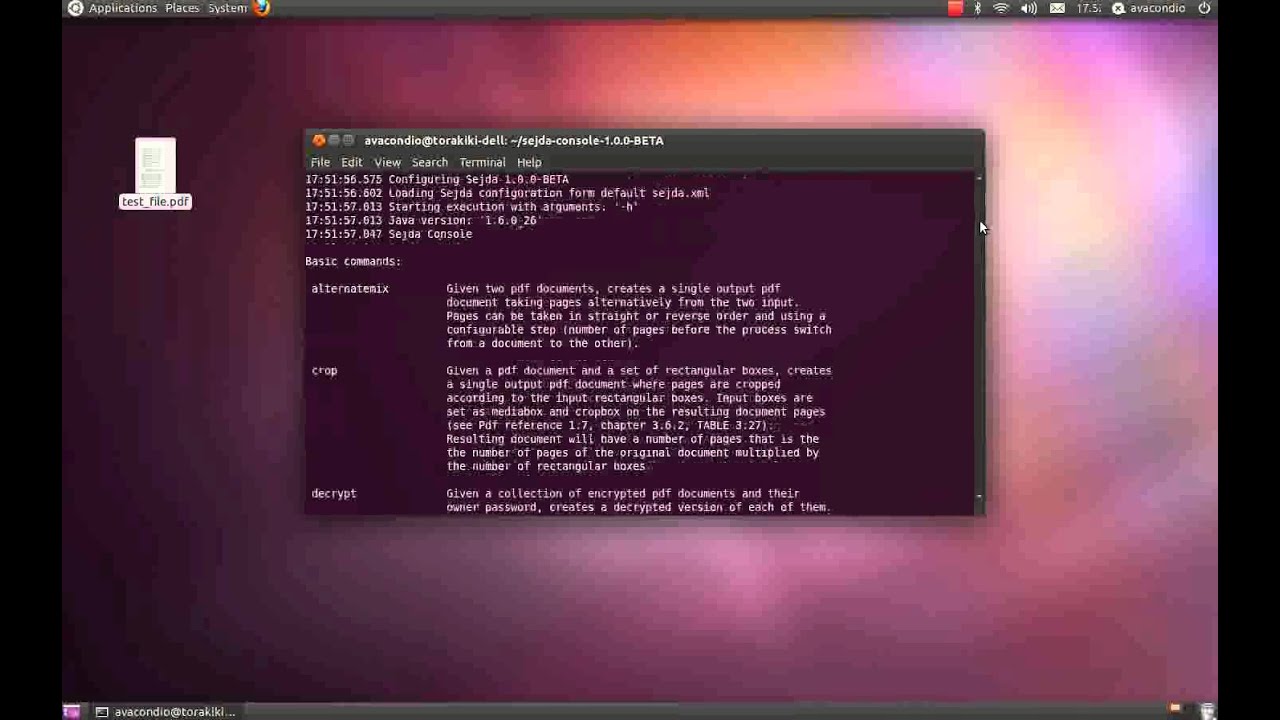 How to install sejda-console on Linux