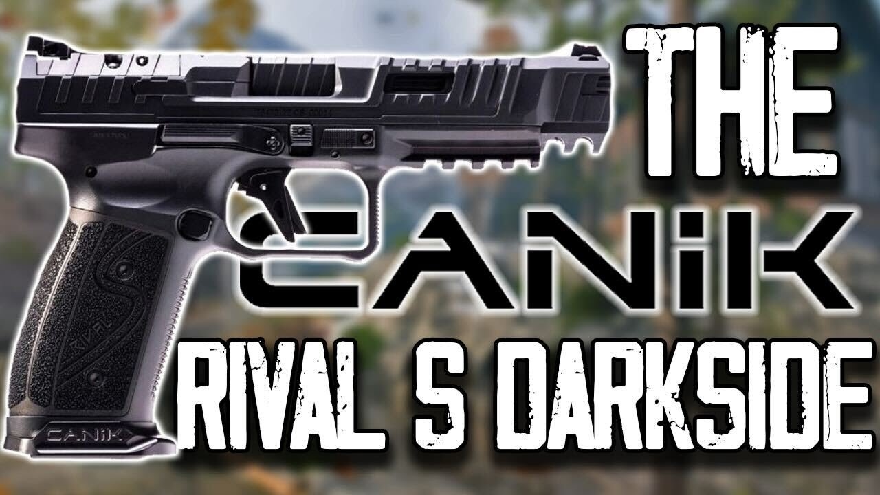 Canik RIVAL-S Dark Side Steel 9mm 5" Pistol w/Optic