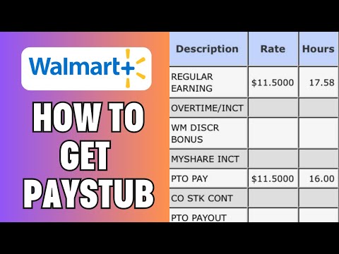 How To Get Paystub From Walmart (2025)