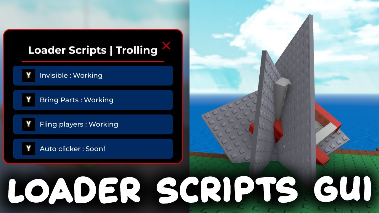 Loader FE Trolling Script Hub - ROBLOX EXPLOITING