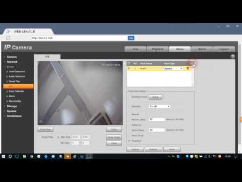 IPC HDBW4431E AS Alarm Push Testing Video on IPC Web Client