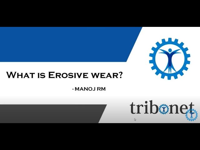 Erosive wear - About Tribology