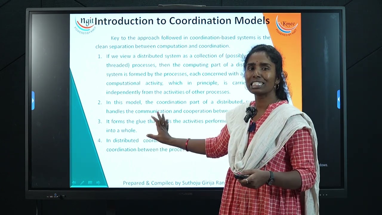 5.1 Introduction to Distributed coordination based system