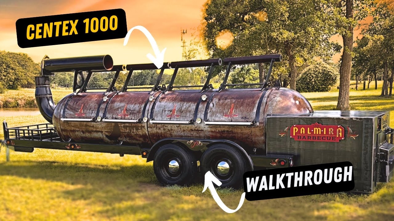 Custom 1000 Centex smoker walkthrough