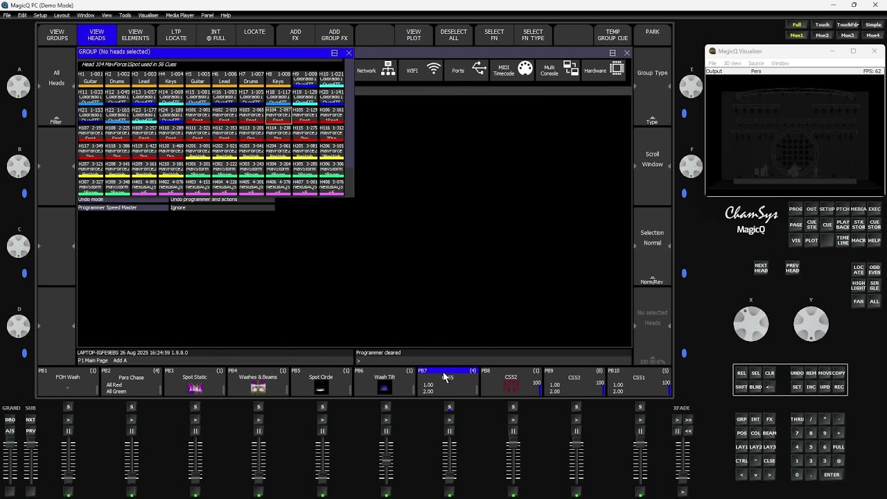 ChamSys #TrainingTuesday -  MagicQ Tracking