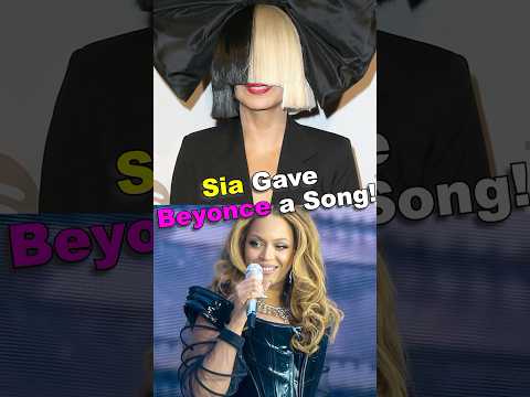 Sia Gave Beyoncé a Song! #hitshistory #sia #beyonce