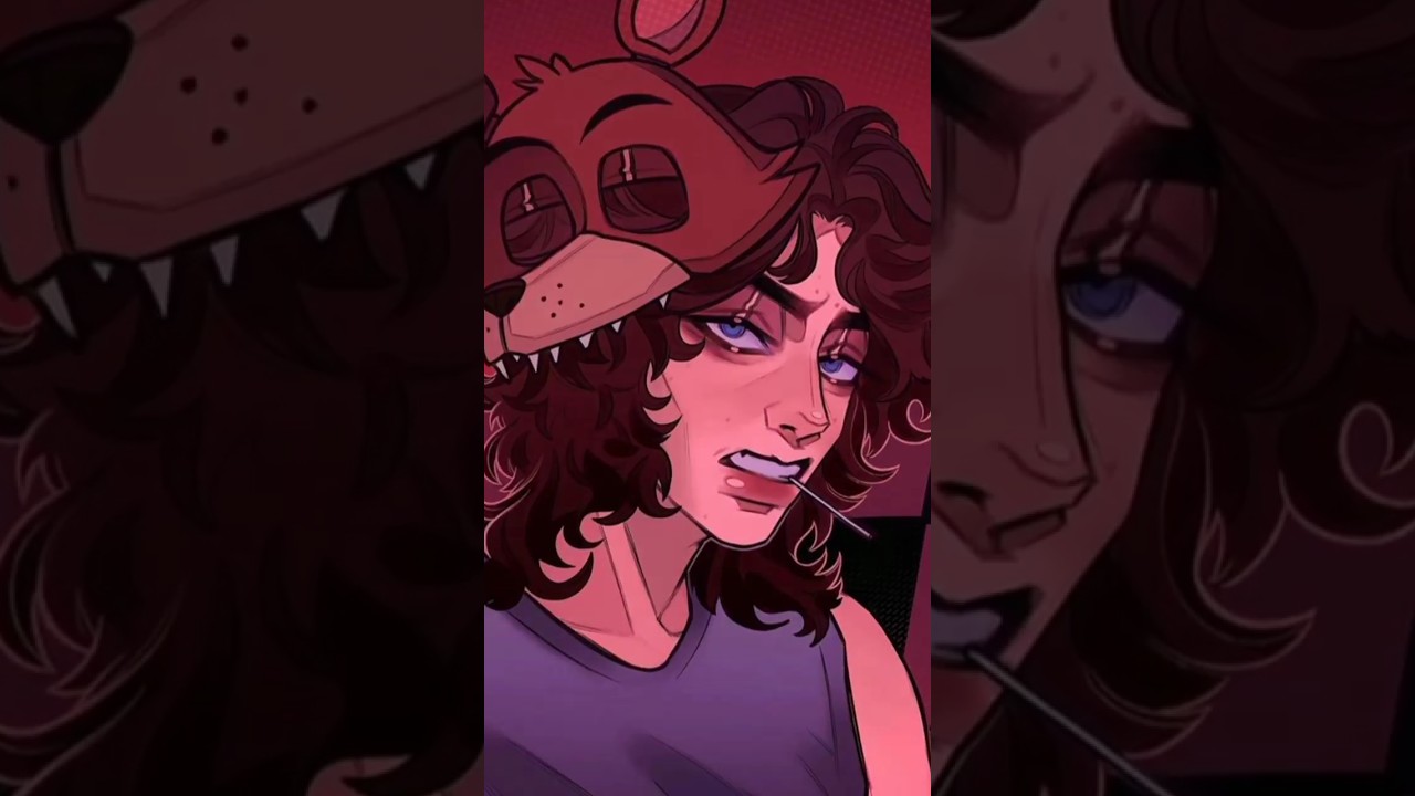 MIKE IN FANART #fnaf #afton #edit #michaelafton