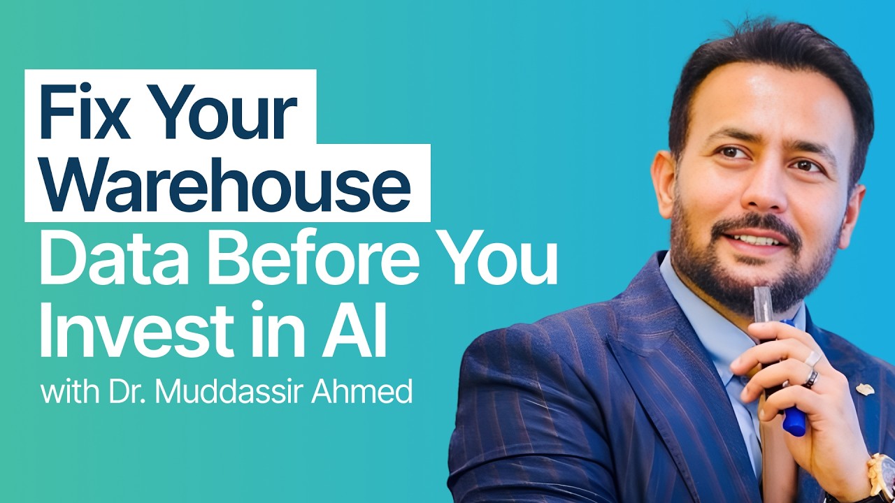 Fix Your Warehouse Data Before You Invest in AI