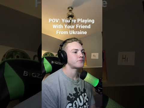 POV: You’re Playing With Your Friend From Ukraine #shorts #meme #ukraine #funny #minecraft #gaming