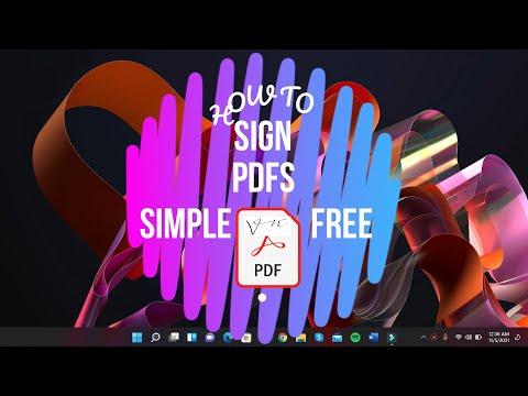 How to Sign PDF Free - Digital Signature