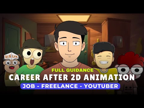 Career After 2D Animation I Job I Freelance I Youtuber I Learn 2D Animation #animation #2danimation