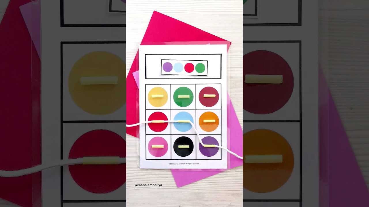 Coding activity for kids| color coding | brain boosting activity for kids #earlylearning