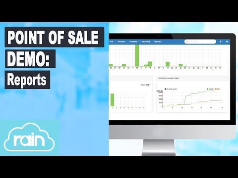 Retail POS (point of sale) Demo: Reports