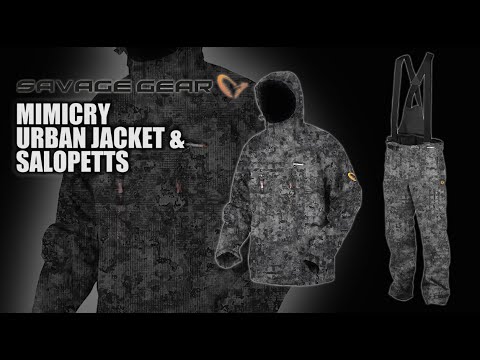 Savage Gear mimicry urban jacket & salopetts