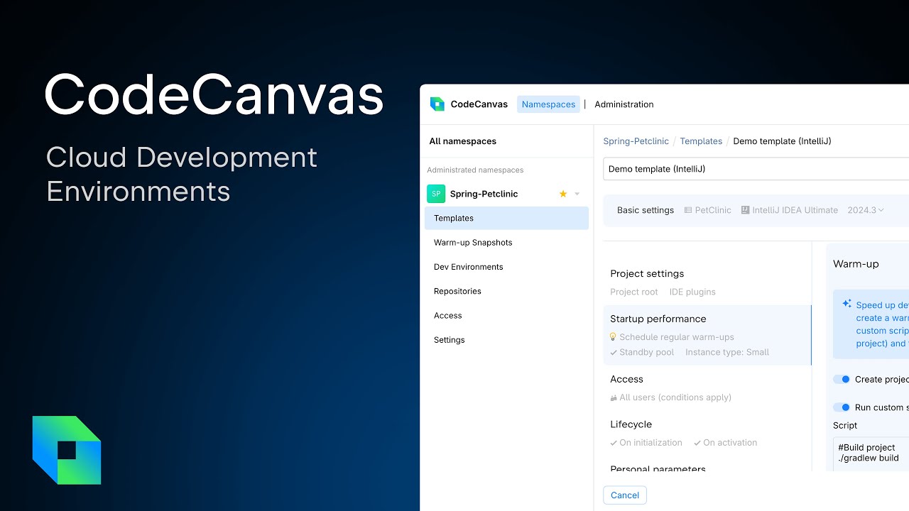 Get to Know CodeCanvas: CDE Orchestration Explained in 2 Minutes