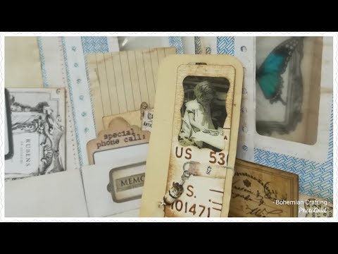 Envelope Craft - window booklet with pockets