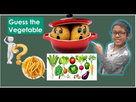VEGETABLES RIDDLES