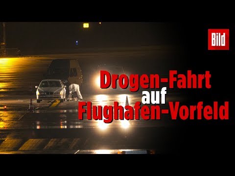 Mann rast in Hannover auf Flughafen-Vorfeld