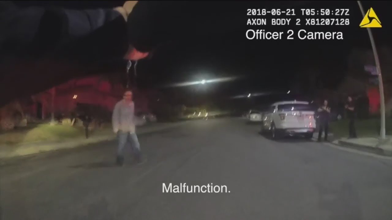 LAPD Releases Video Of Officers Shooting Knife-Wielding Suspect