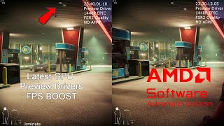 AMD FPS Boost New Preview Drivers 6950xt gains 10fps avg Ready or not ...
