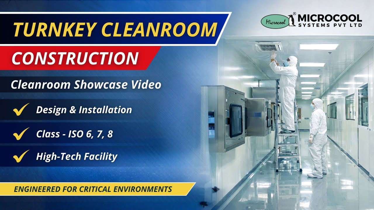 Cleanroom Construction Project Showcase | Turnkey Modular Cleanroom Installation in India