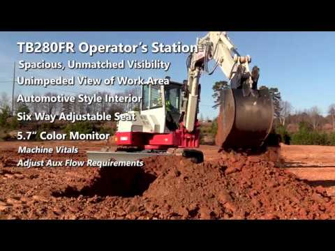 Takeuchi TB280FR Operator Station Feature