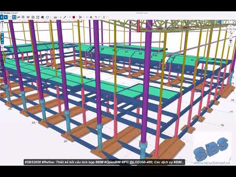 #SBS2026 #Refine: Thiết kế kết cấu tích hợp #BIM #OpenBIM #IFC; các ...