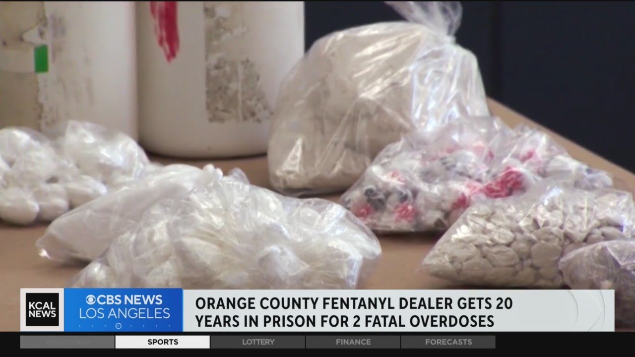 Orange County man sentenced to 20 years in prison for fentanyl distribution leading to two deaths