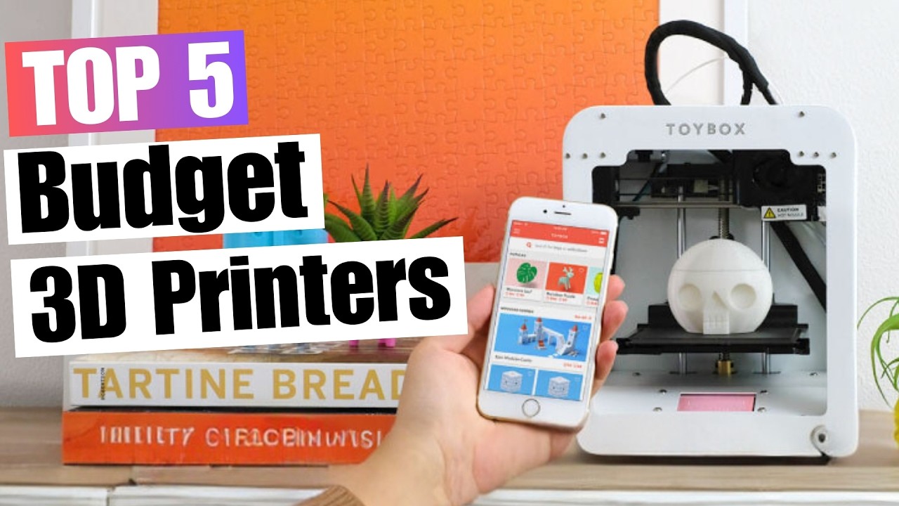 Top 5 Budget 3D Printers for 2024 | Cheap But Powerful! | Best Budget Picks