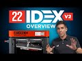 22 IDEX v2 High-Temp 3D Printer – Vision Miner