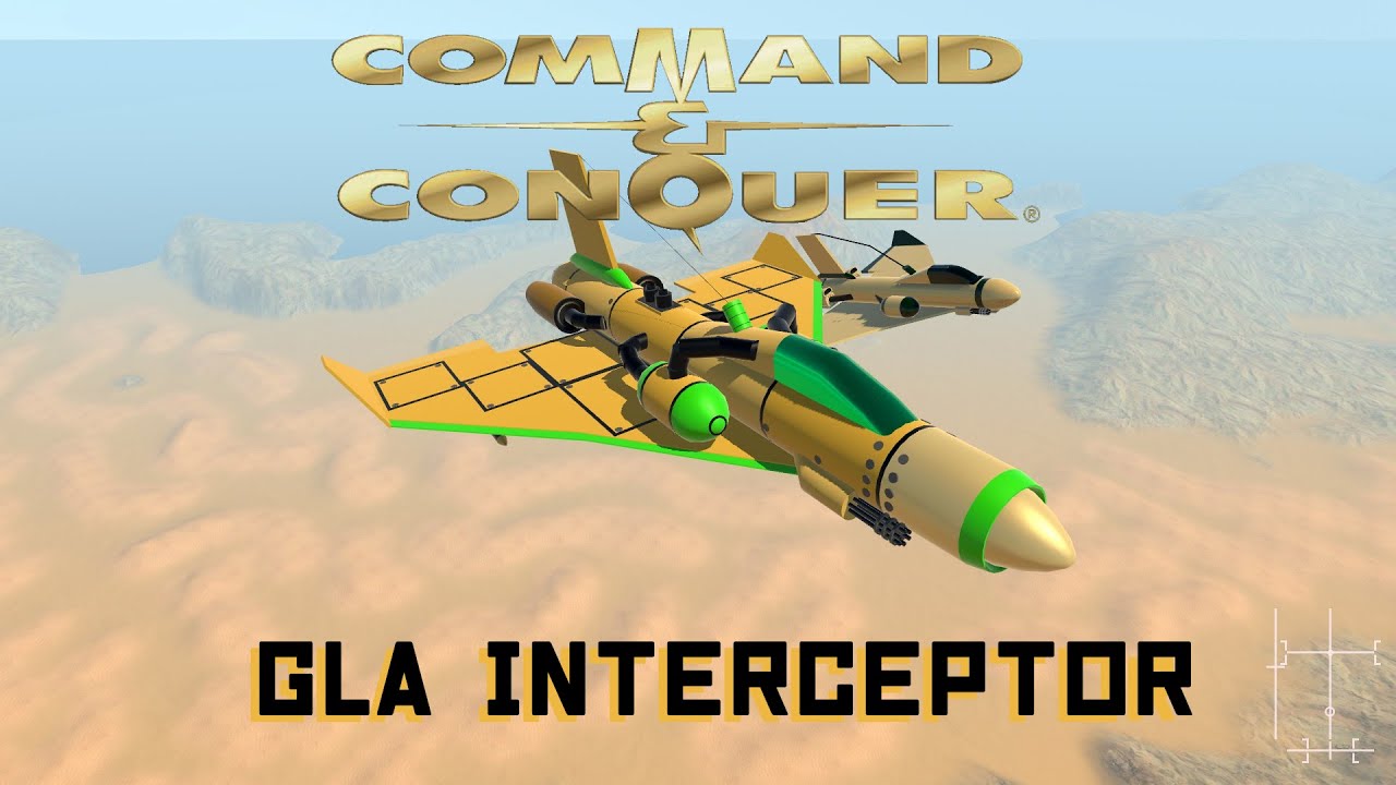 [Simpleplanes] Re-making the GLA Interceptor from Command and Conquer