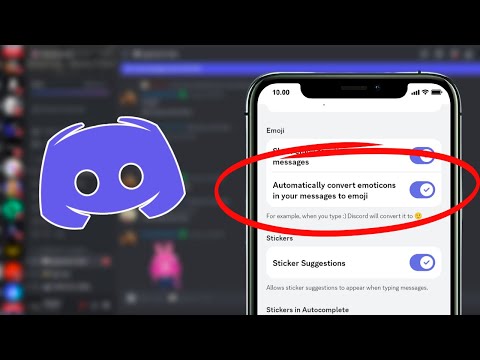 HOW TO CONVERT EMOTICONS TO EMOJIS AUTOMATICALLY ON DISCORD