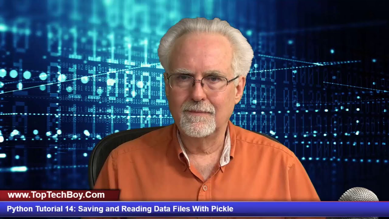 Python Tutorial 14: Saving and Reading Data Files With Pickle