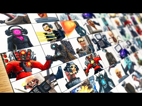 [Drawing] All NEW Skibidi Toilet VS Titan Speakerman + Cameraman +Cinemaman