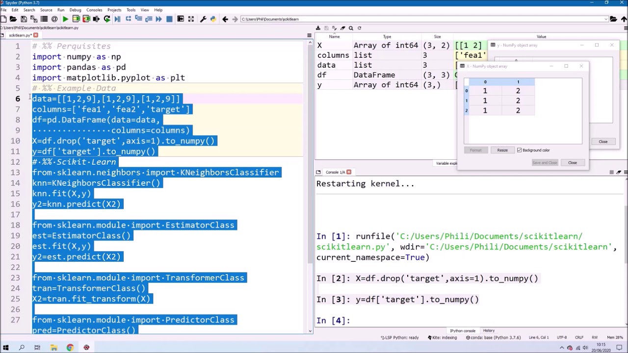 An Introduction to Machine Learning using SciKit Learn (A Classification Problem - Iris Dataset)